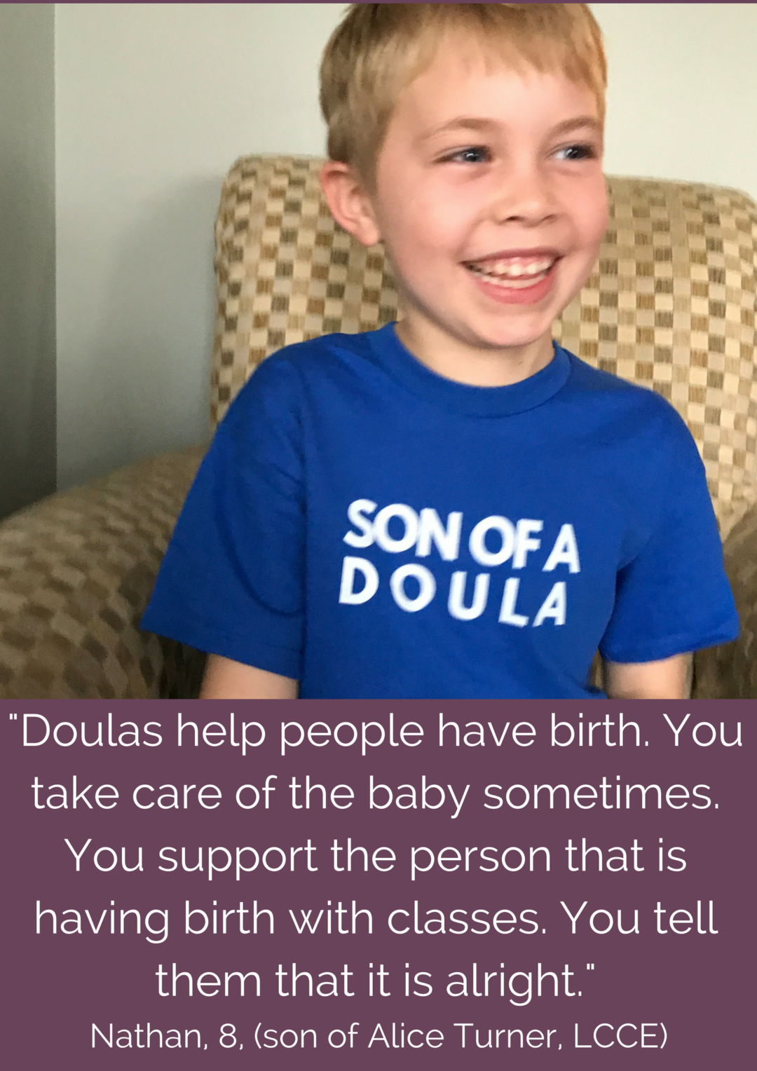 Doulas' Children Share What They Think Doulas Do | DONA International